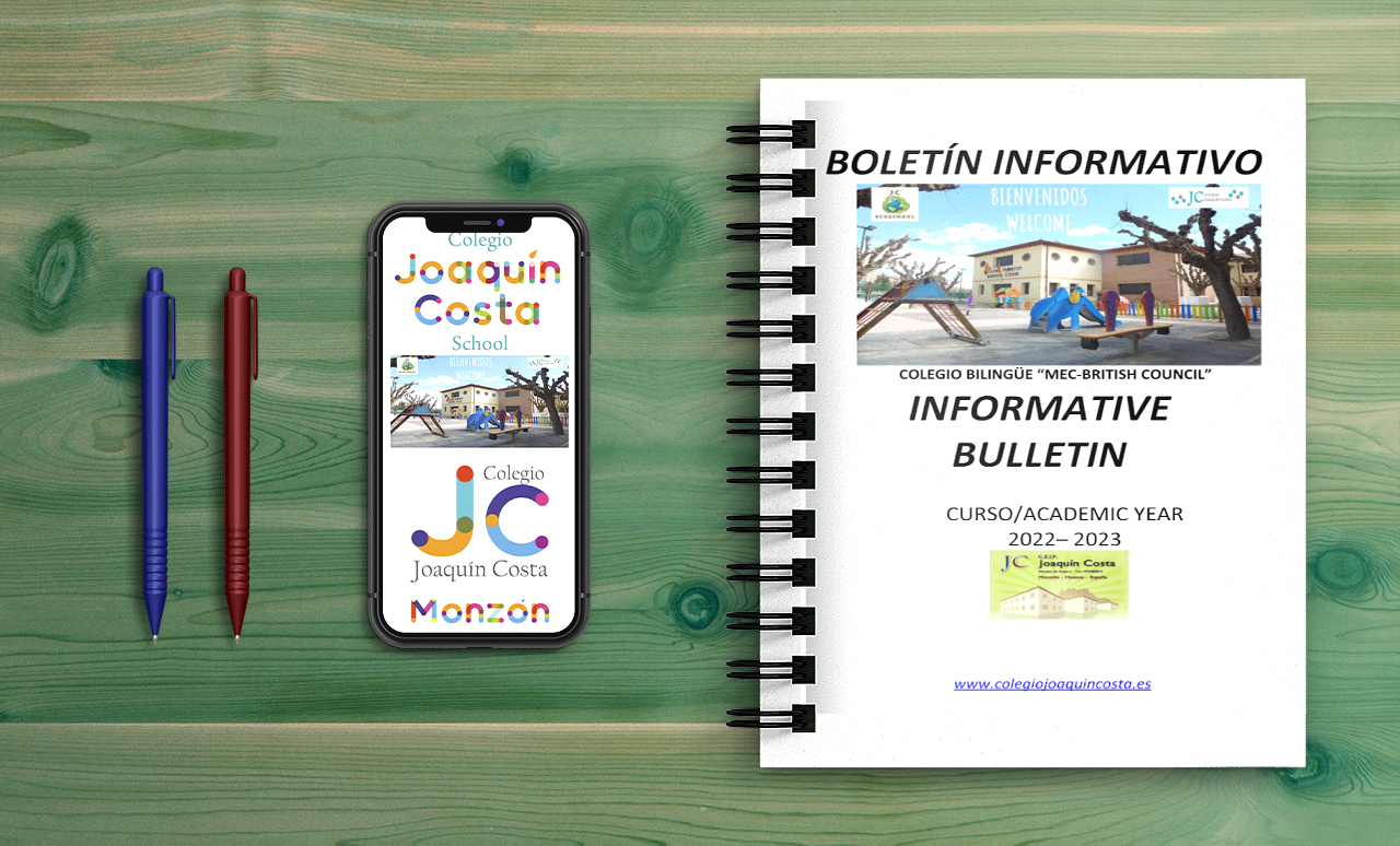 Boletín Informativo Curso 22-23 - Colegio Joaquin Costa