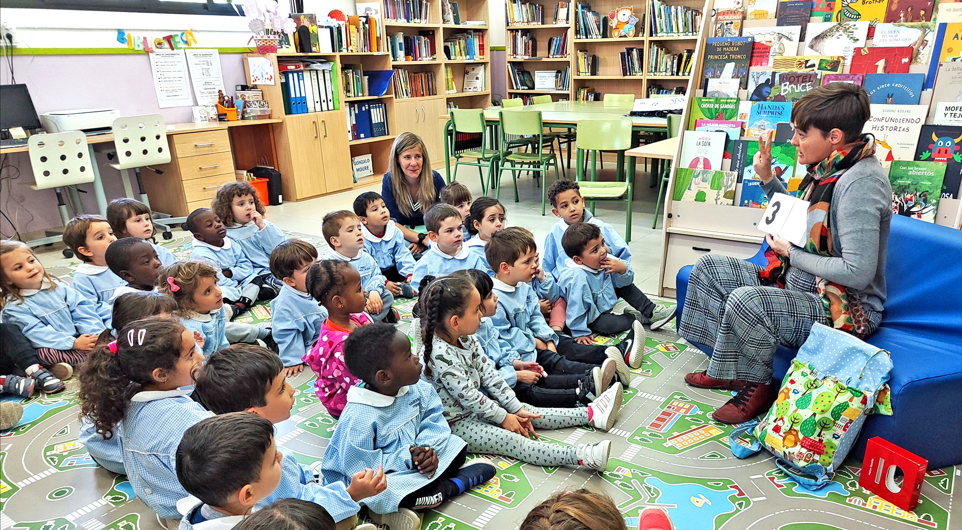 Cuentacuentos Sandra Araguás - Colegio Joaquin Costa